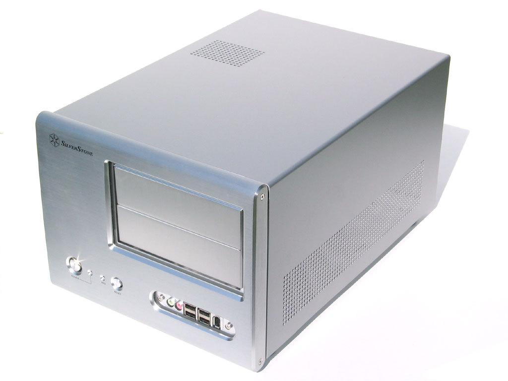 Configure PC w/ Silverstone SG01-F (Silver) Micro-ATX Case