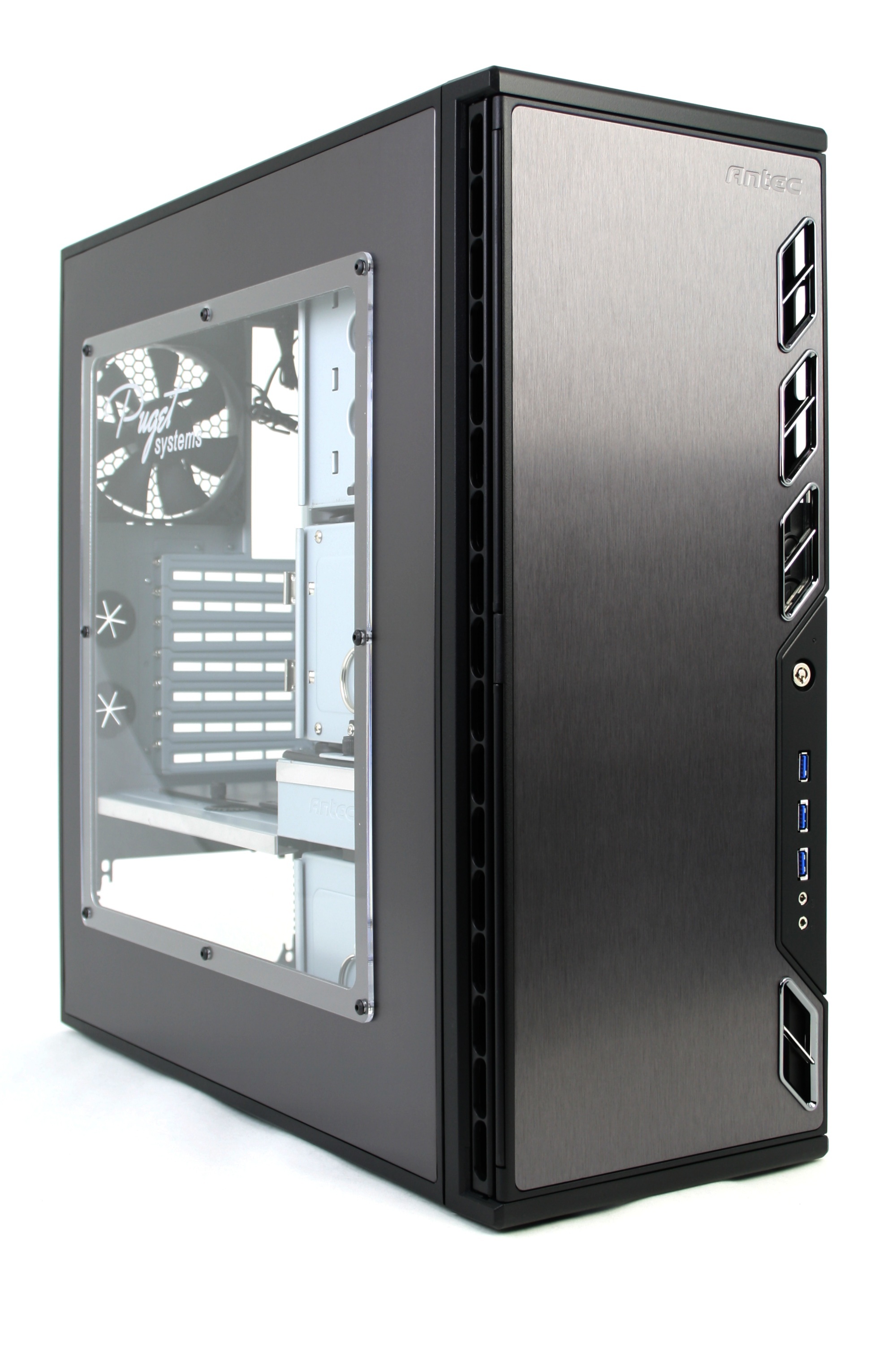 Configure PC w/ Antec P183 V3 (Gunmetal Finish, Window) Case
