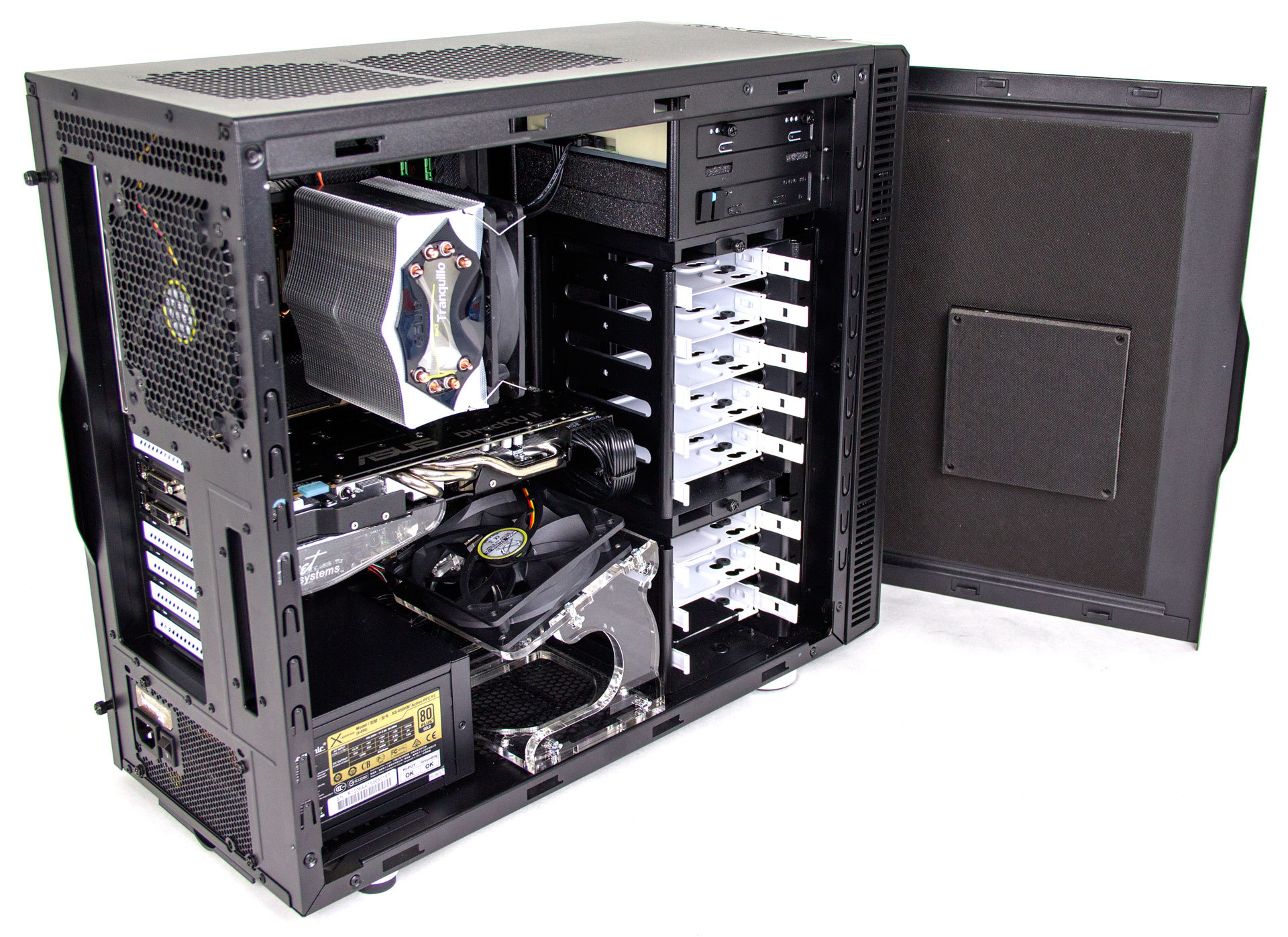 Configure PC w/ Fractal Define R5/R4/Mini Serenity Quiet Modification ...