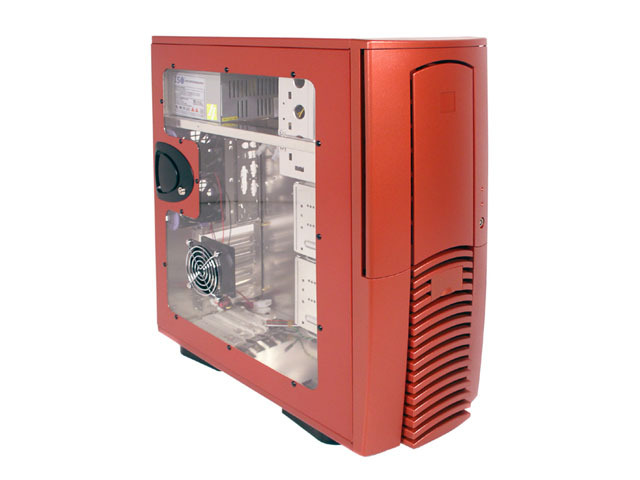 Configure PC w/ Chenming 601-SL Mid-Tower Case (red) Case