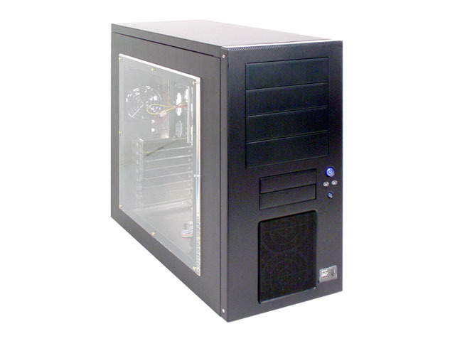 Configure PC w/ Kingwin Aluminum KT-424-BK-WM (black) Case