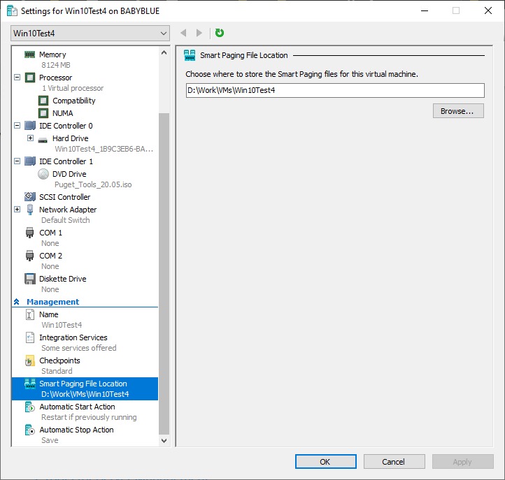 Hyper-V: Settings and How to Use Them