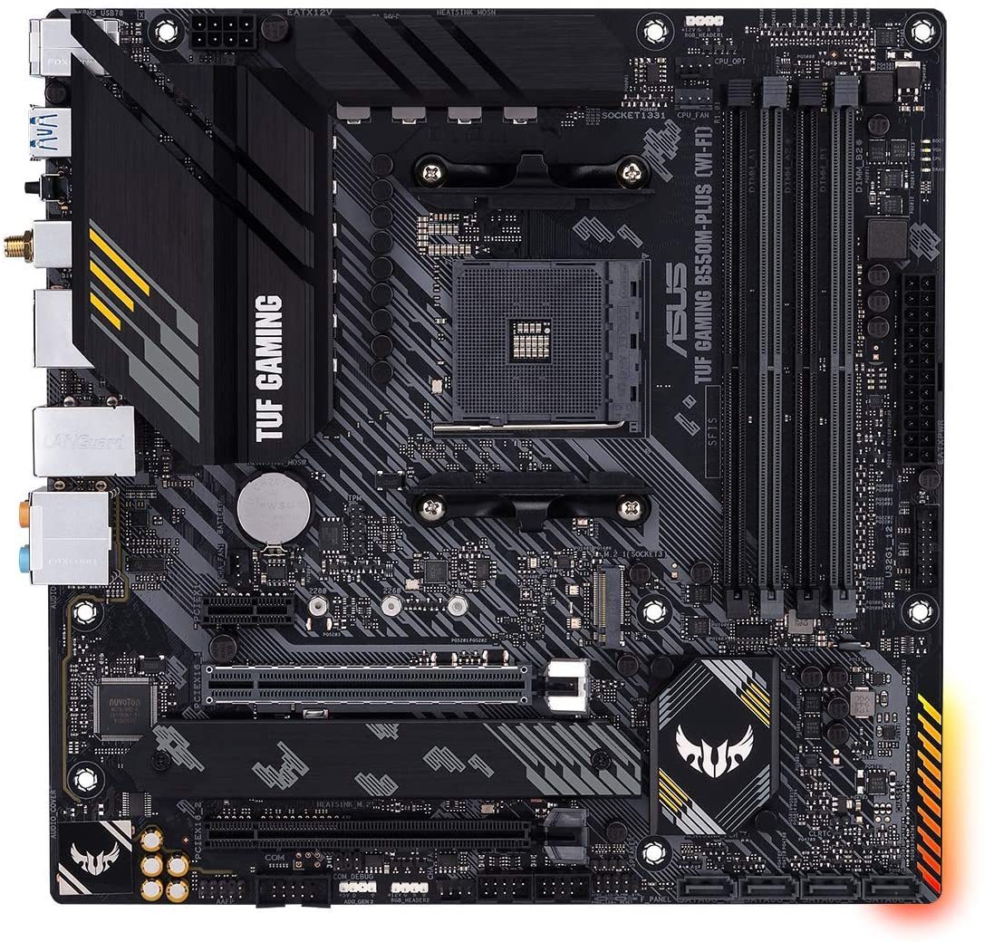 Configure PC w/ ASUS TUF B550M-PLUS WiFi II (AMD B550 mATX)