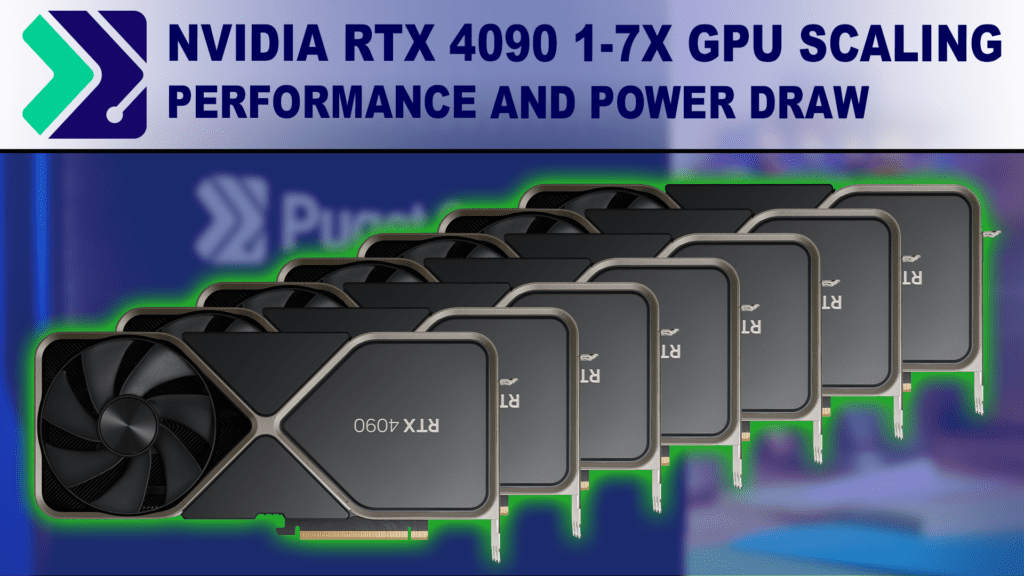 1-7x NVIDIA GeForce RTX 4090 GPU Scaling | Puget Systems