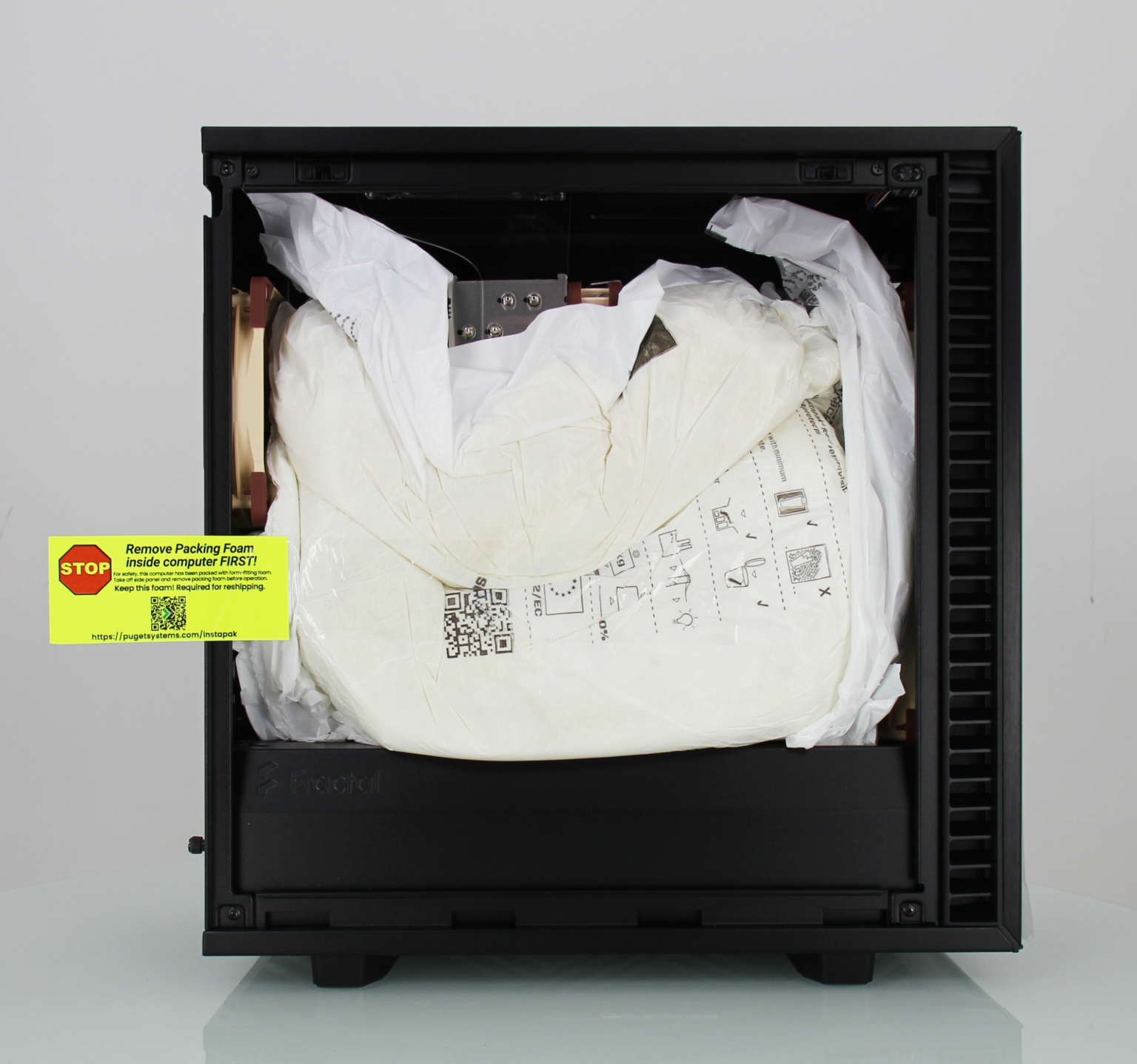 Guide To Removing Instapak Foam | Puget Systems