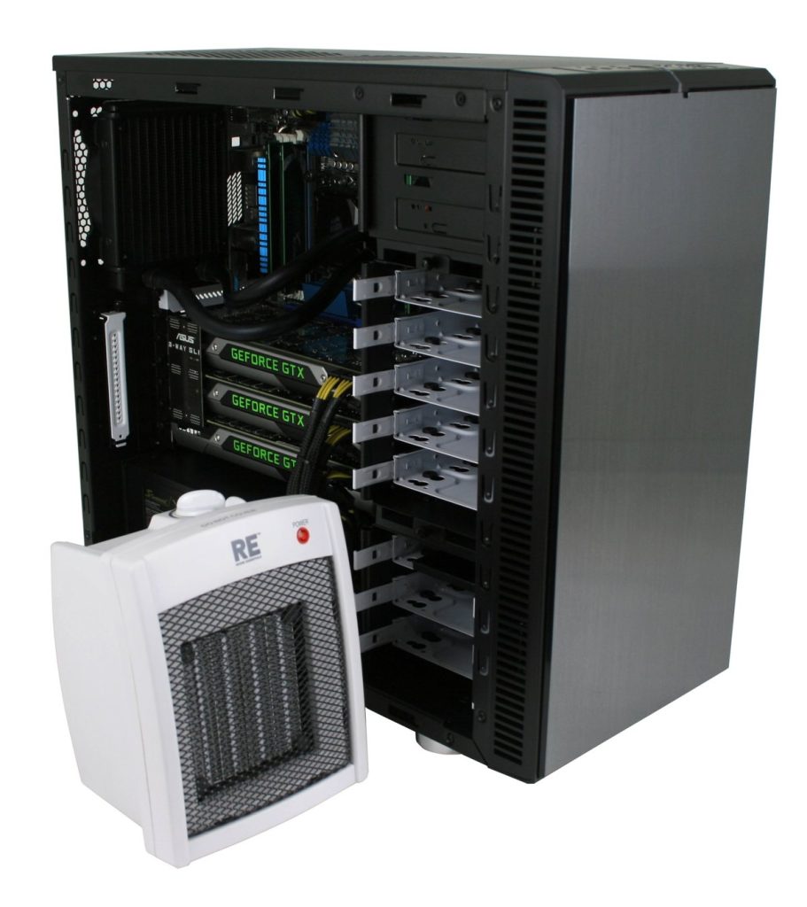 Gaming PC vs. Space Heater Efficiency | Puget Systems