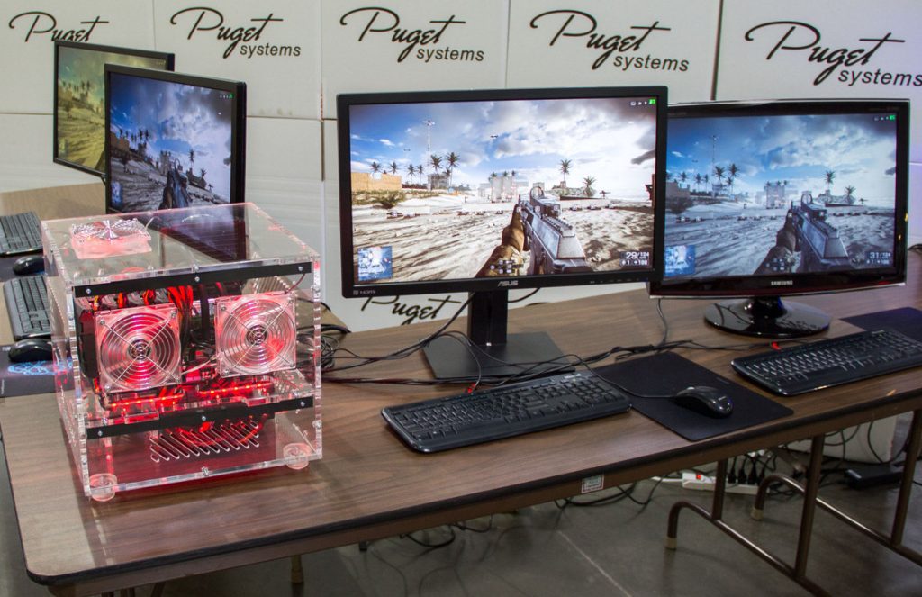 Multi-headed VMWare Gaming Setup | Puget Systems