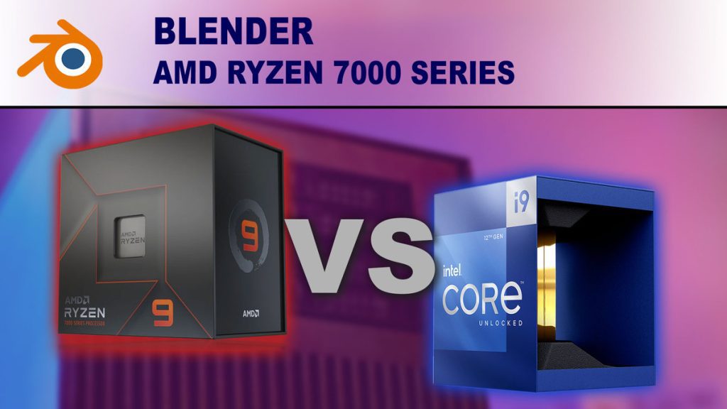 Blender: AMD Ryzen 7000 Series vs Intel Core 12th Gen | Puget Systems